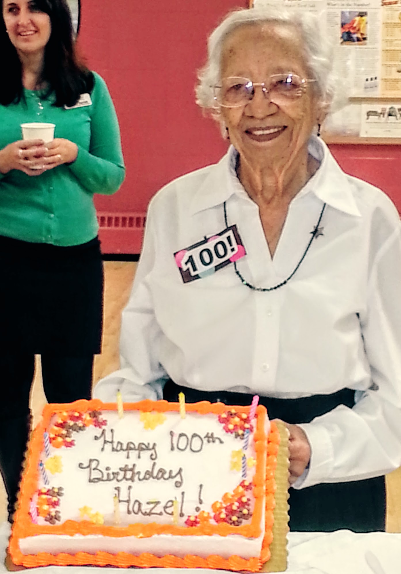 Surprise Birthday For 100 Year Old Volunteer