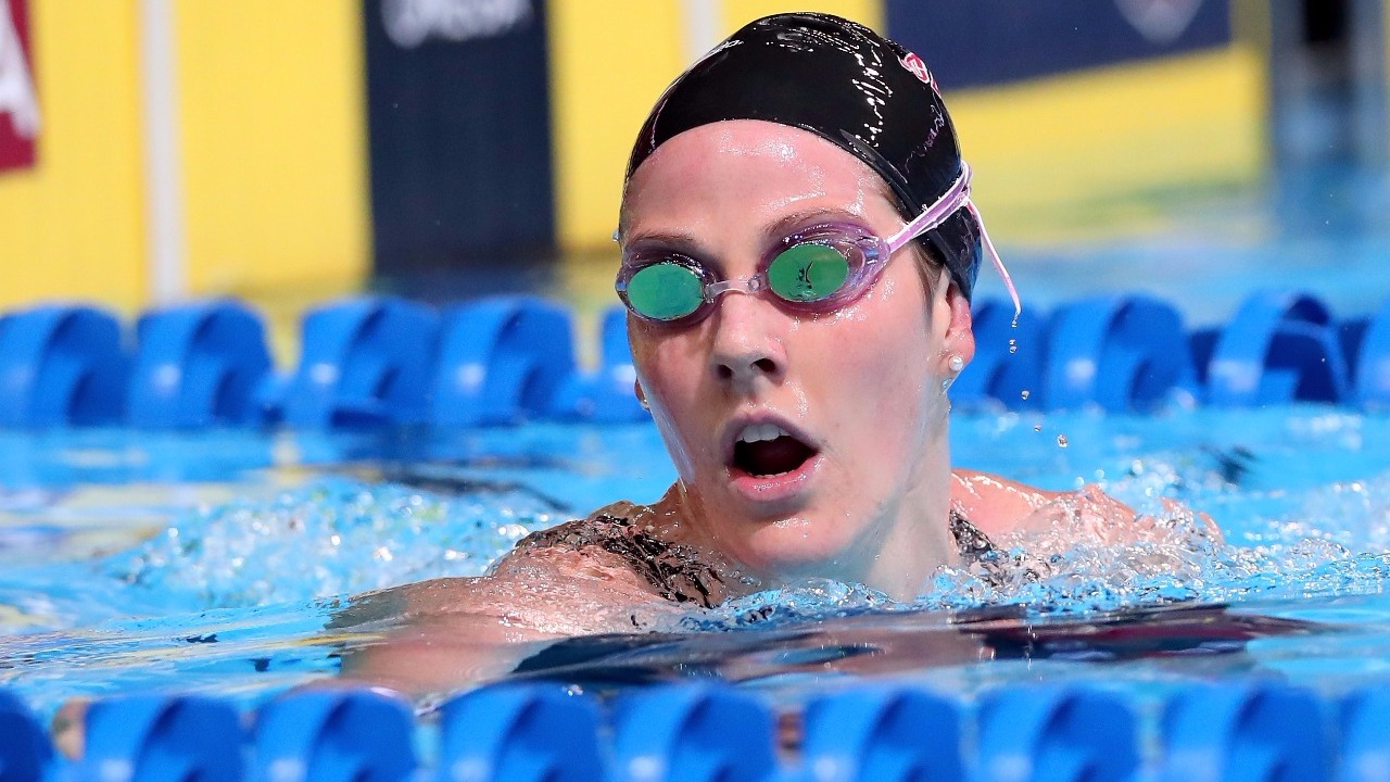 Franklin, Coughlin advance in 100 back at US Olympic trials | 9news.com
