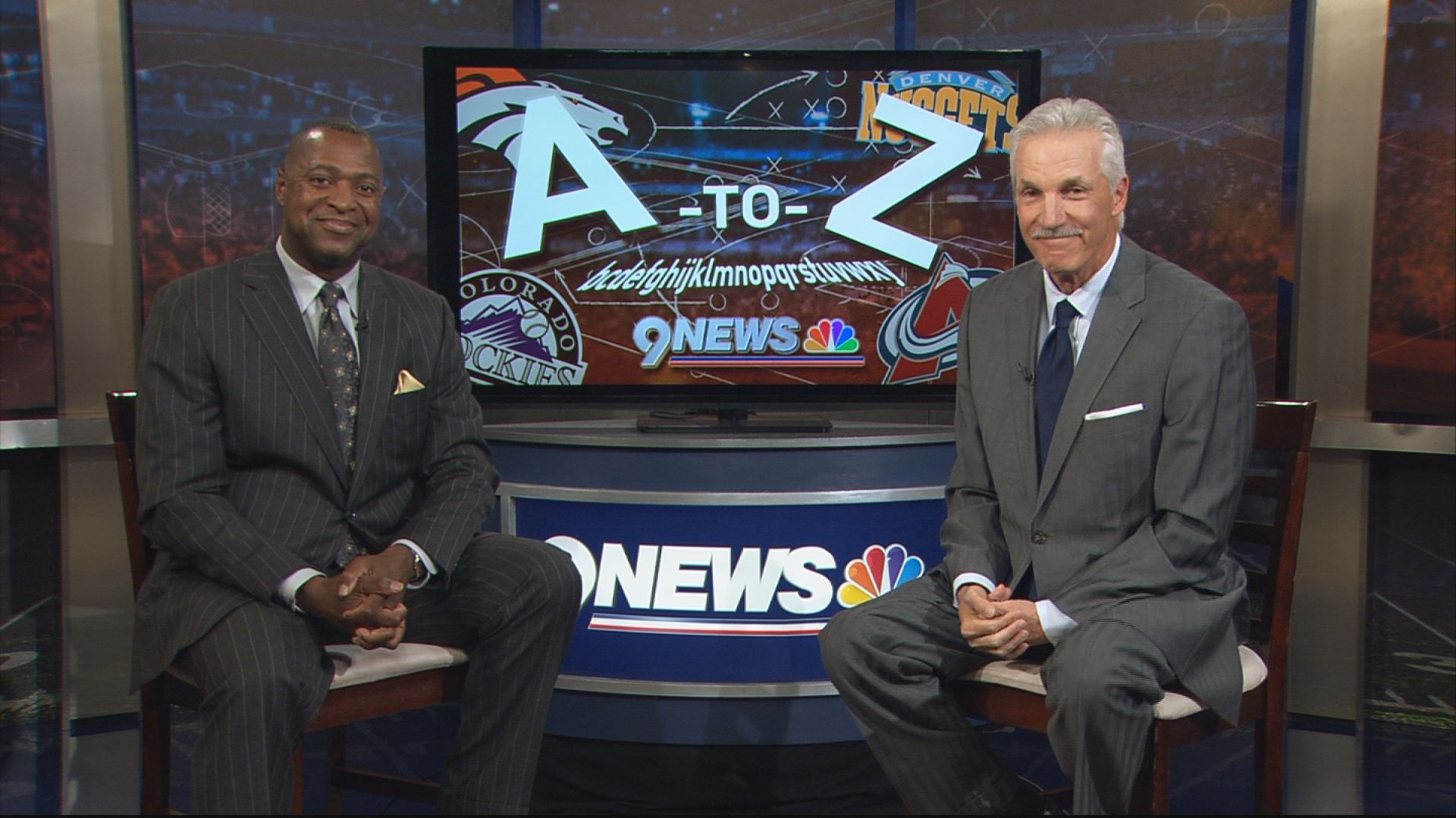 Ron Zappolo and Sam Adams duke it out over the Avs | 9news.com