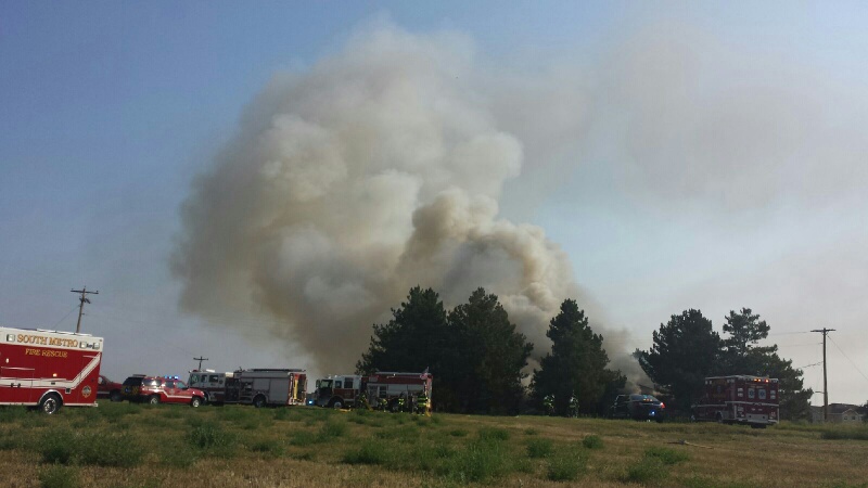 Fire at abandoned house in Parker | 9news.com