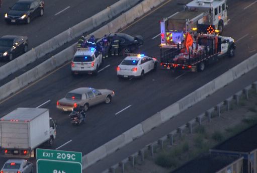 Multi-vehicle crash snarls traffic on I-25 | 9news.com