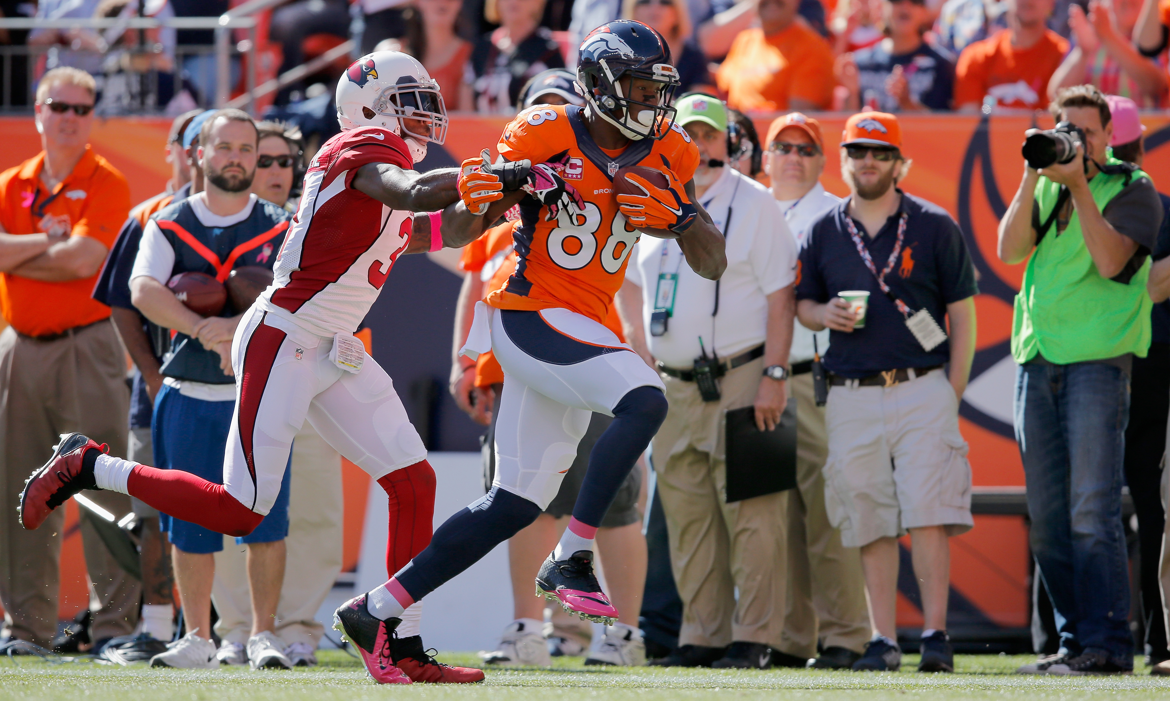 Demaryius Thomas E Eric Decker T.J. Watt Joins CBS Sports HQ