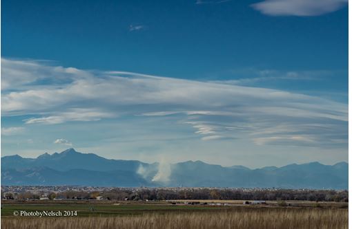 Smoke in foothills visible during controlled burn | 9news.com