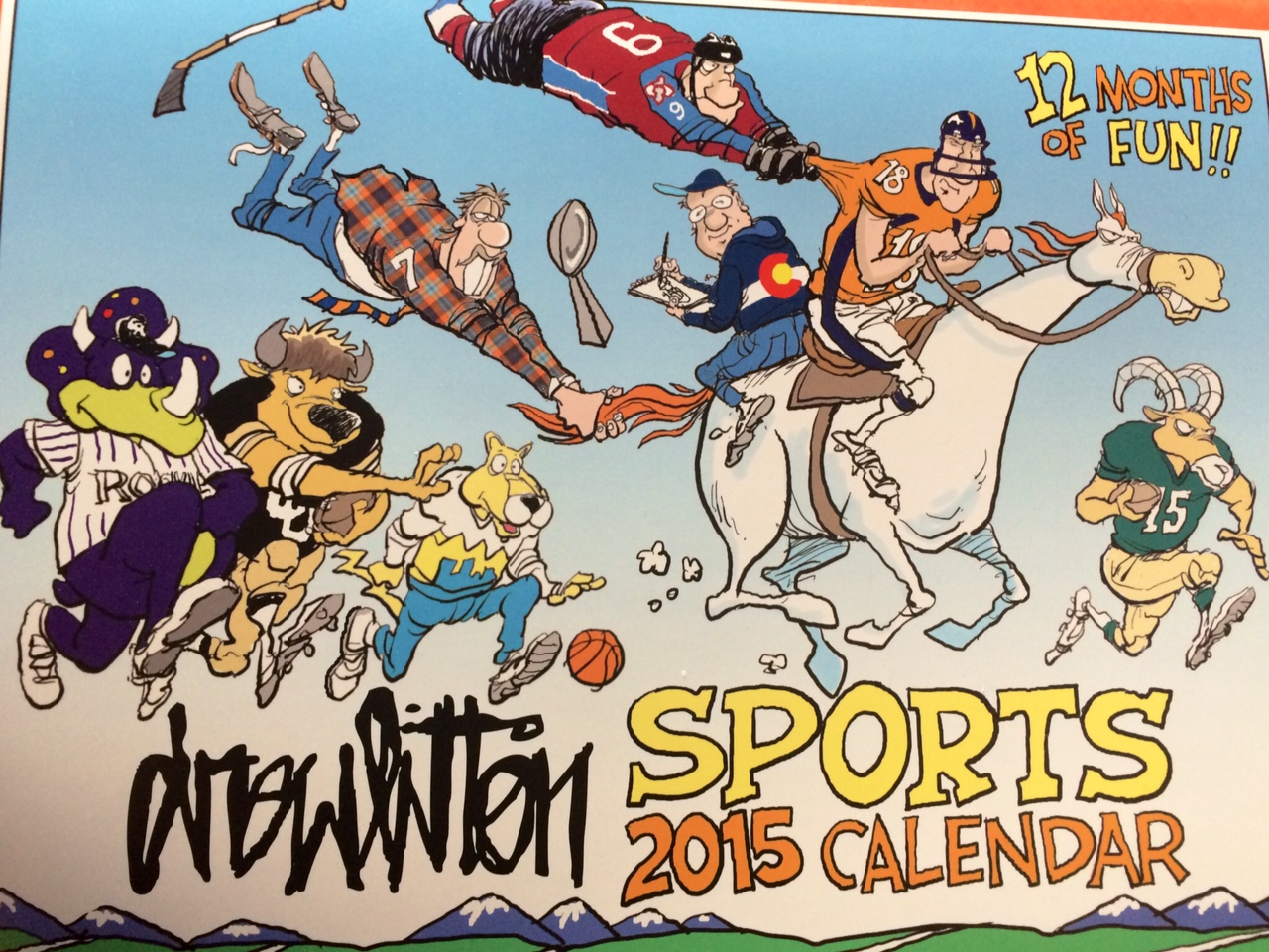 Drew Litton releases 2015 cartoon calendar | 9news.com