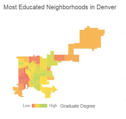 Where are Denver's most educated neighborhoods? | 9news.com