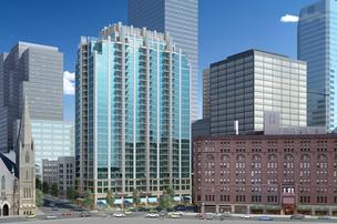 High-rise apartment complex breaks ground | 9news.com