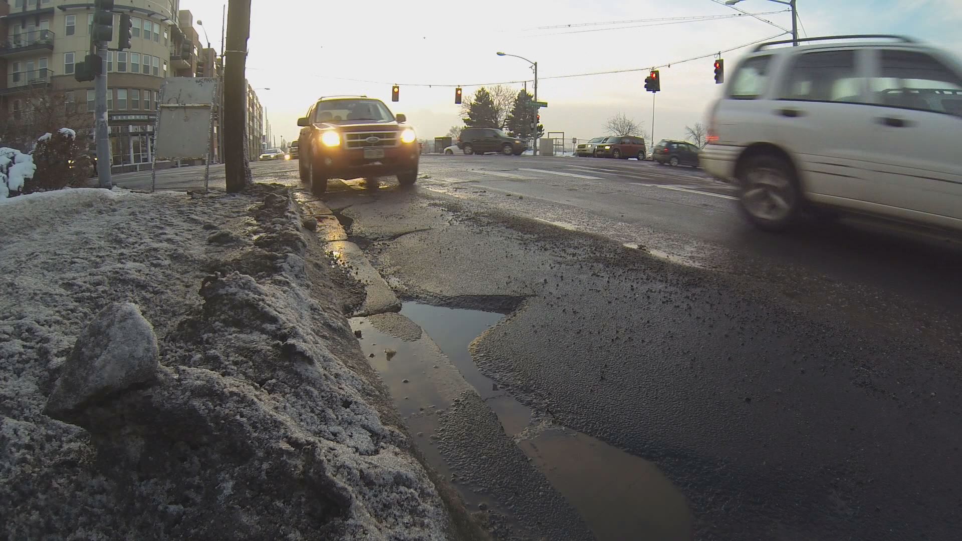 Denver roads plagued by potholes | 9news.com