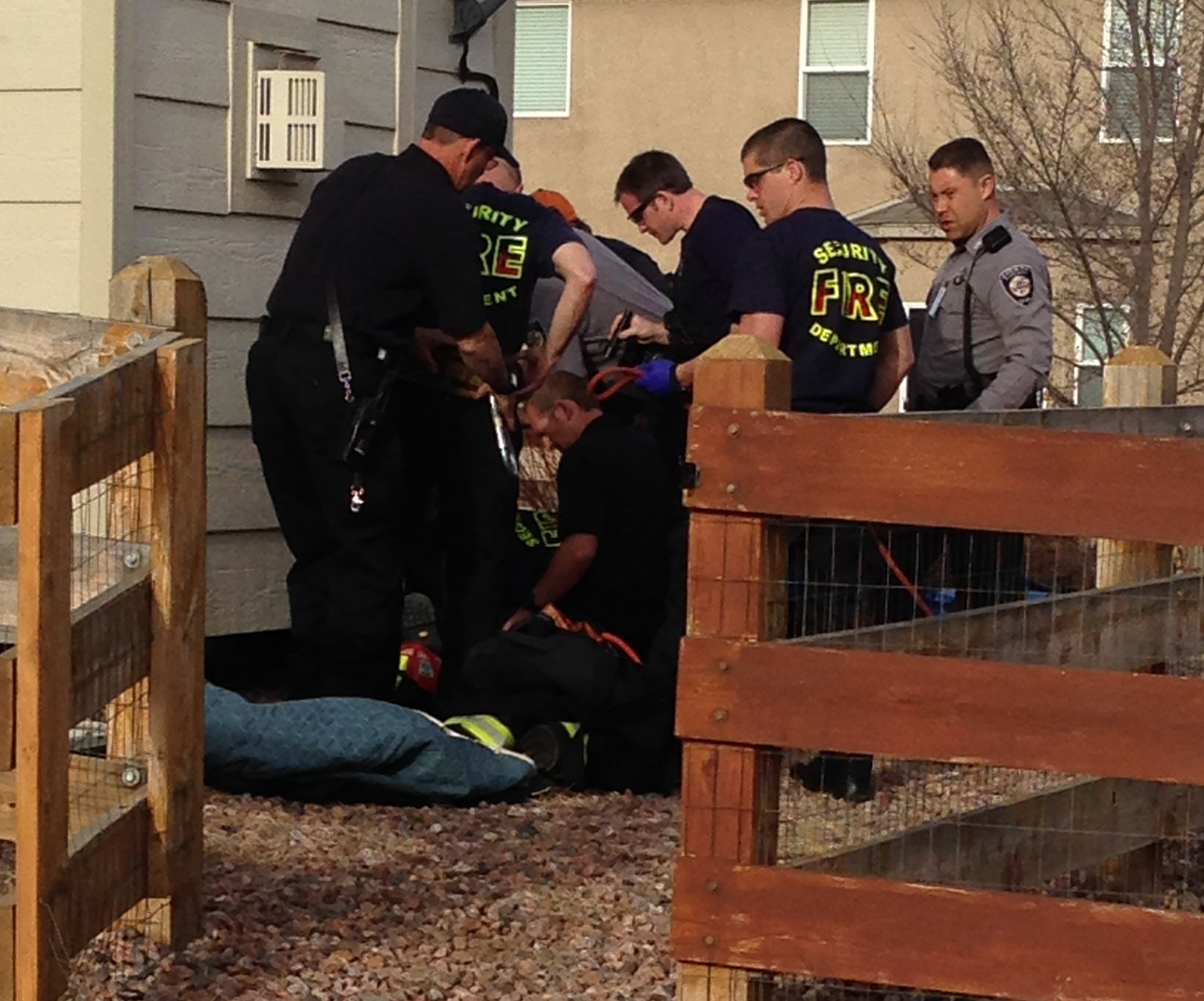 Child rescued after falling into hole | 9news.com