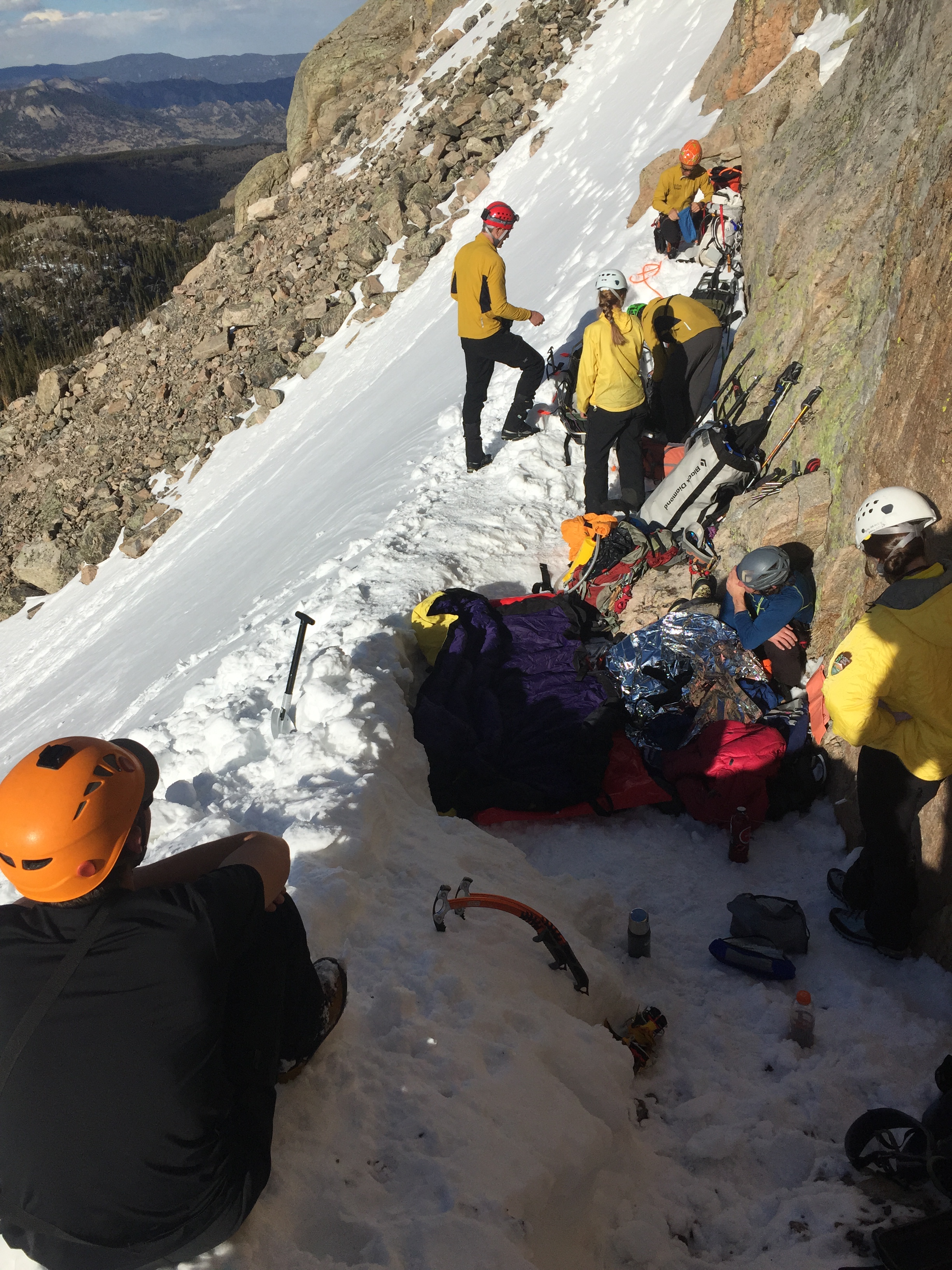 Woman rescued after climbing accident at RMNP | 9news.com