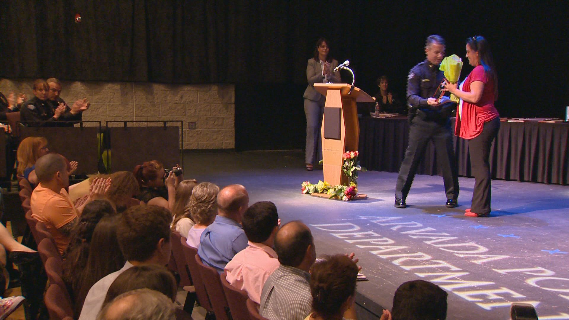 Police honor witness who helped crash victim | 9news.com