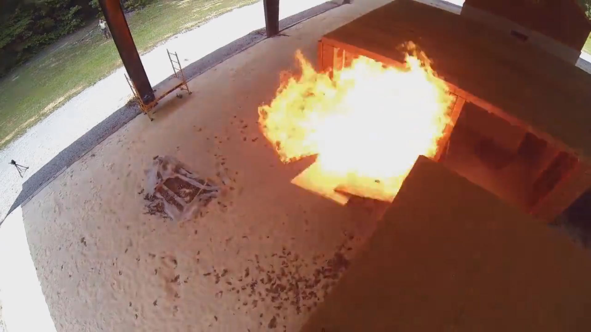 What a hash-oil explosion looks like from the inside | 9news.com