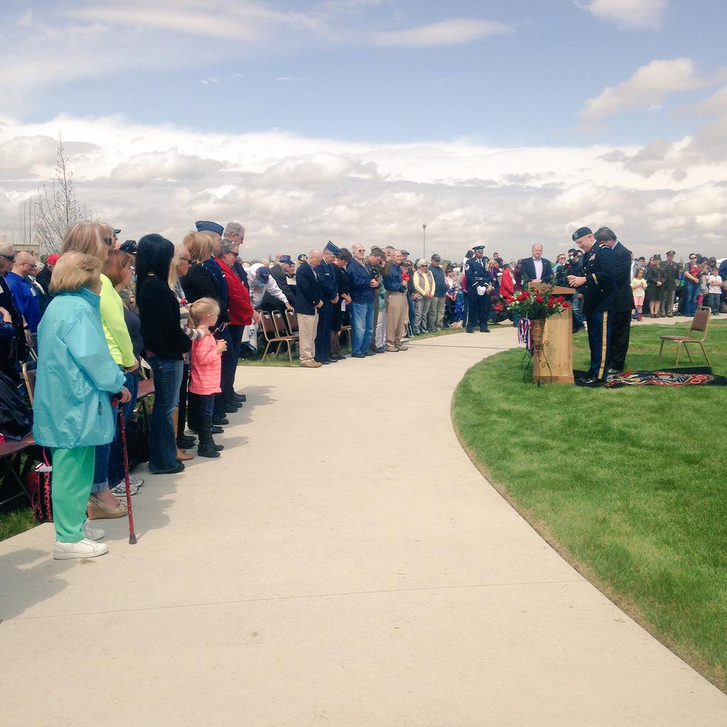 53 WWII vets attend Memorial Day observance | 9news.com