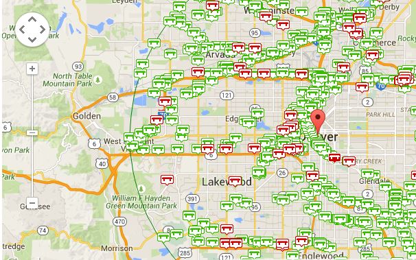 Interactive map of structurally deficient bridges | 9news.com