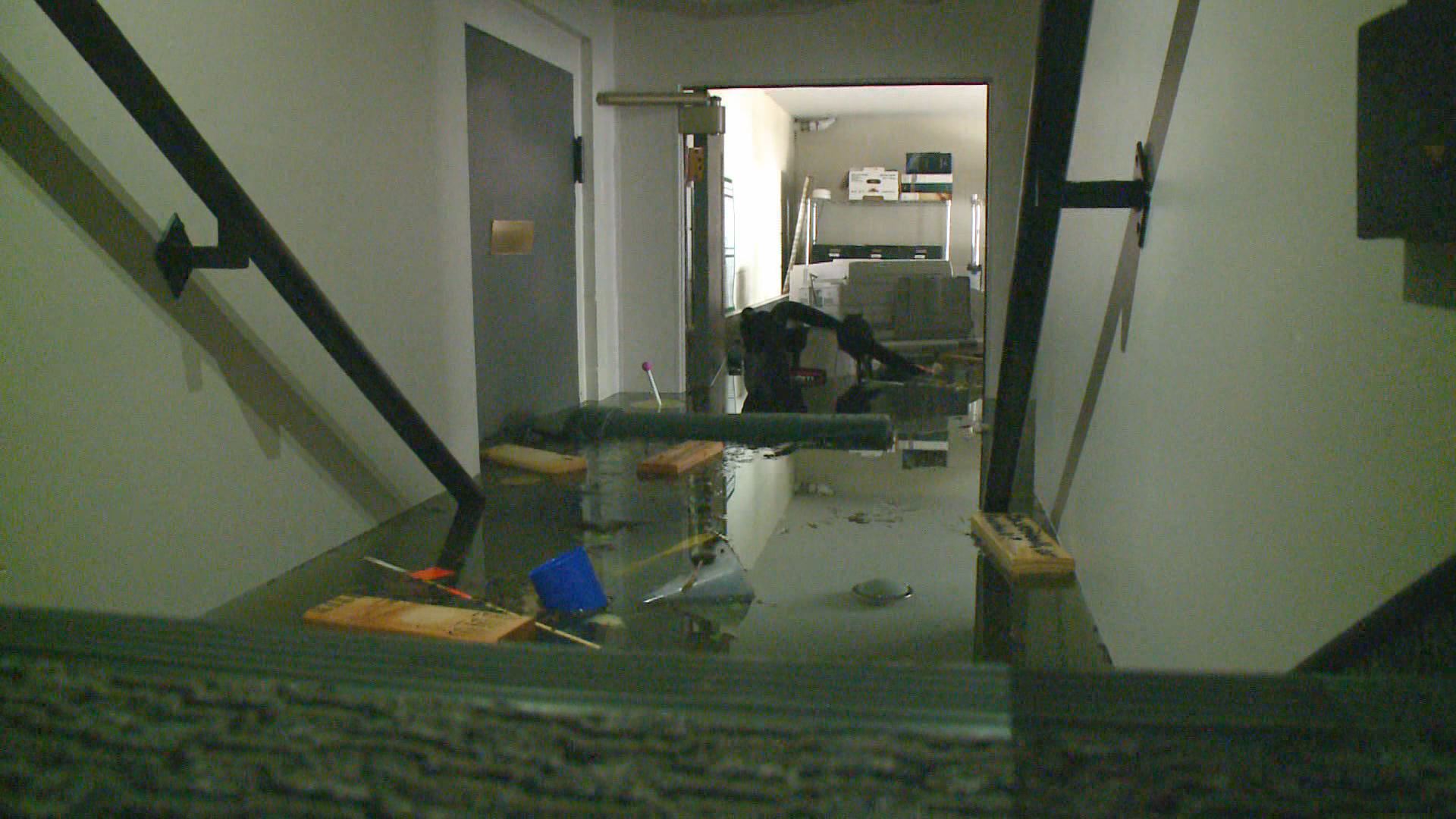 Heavy rain causes newly-renovated church to flood | 9news.com