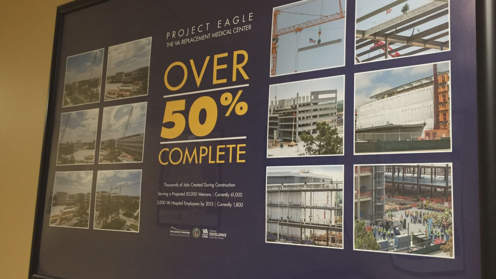 VA trumpets progress on botched project | 9news.com