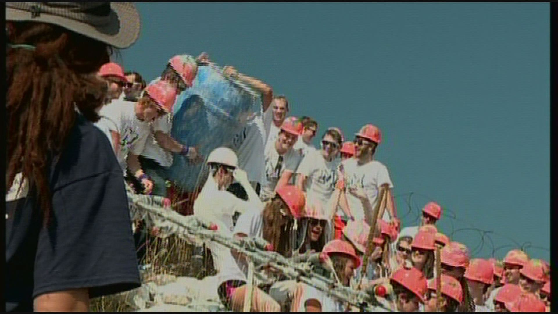 Mines students participate in 'M' climb | 9news.com