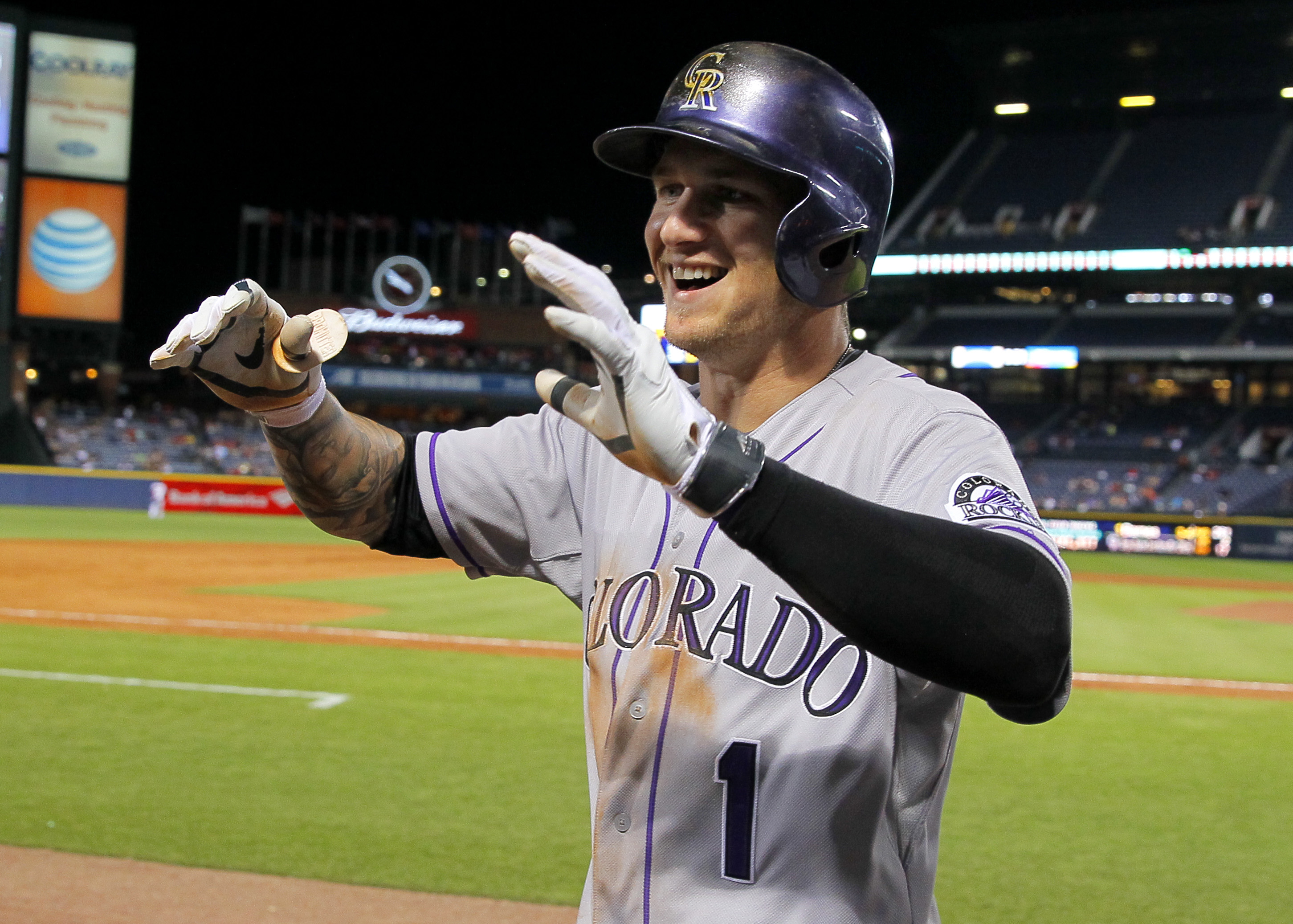 Barnes leads Rockies to a 6-3 win over the Braves | 9news.com