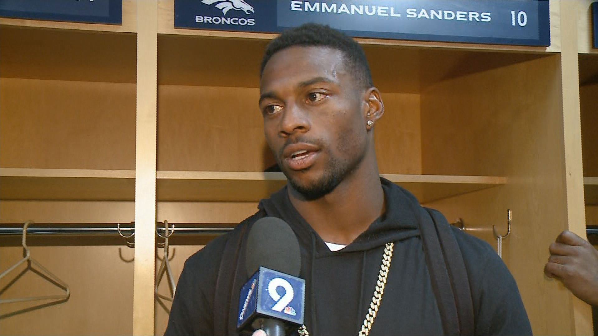 Emmanuel Sanders is playing against Chiefs | 9news.com