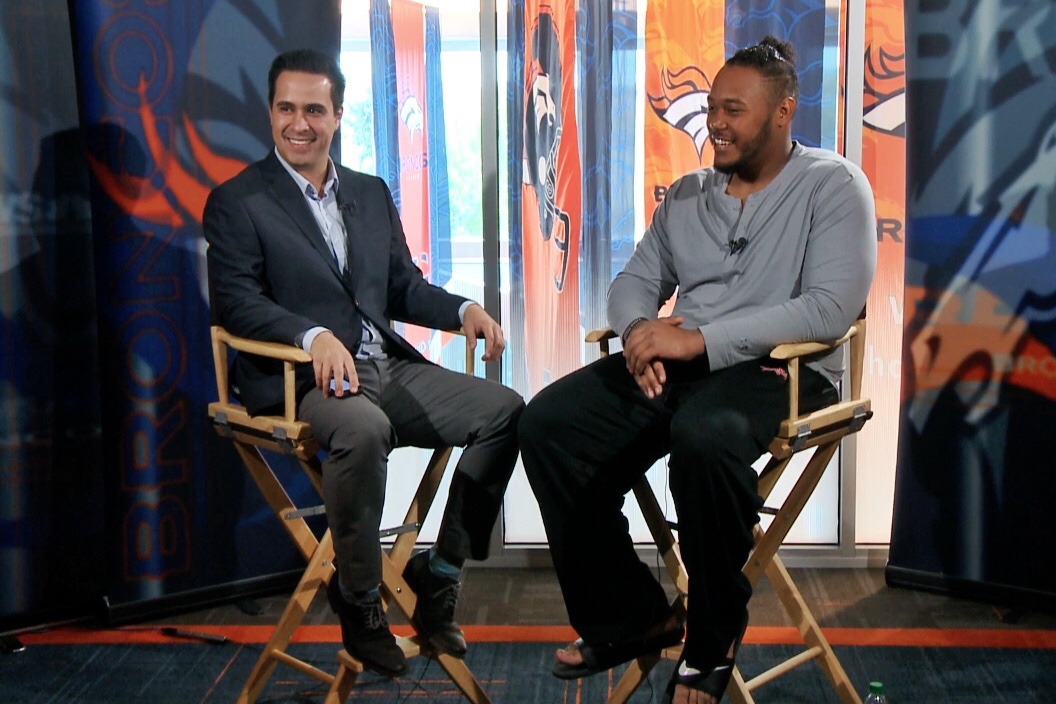 Rookie Max Garcia talks Broncos, heritage | 9news.com