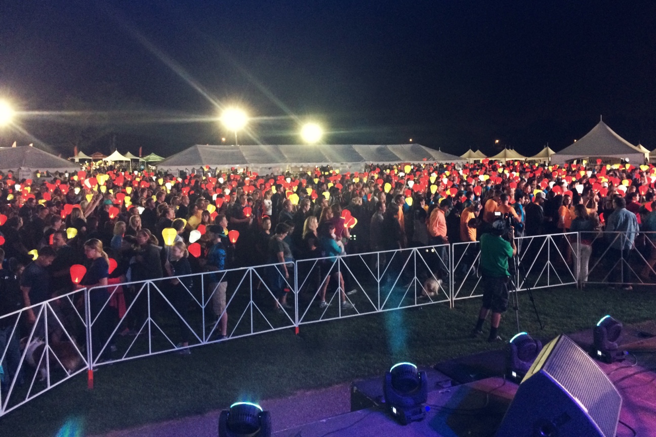 'Light the Night ' honors survivors, loved ones | 9news.com