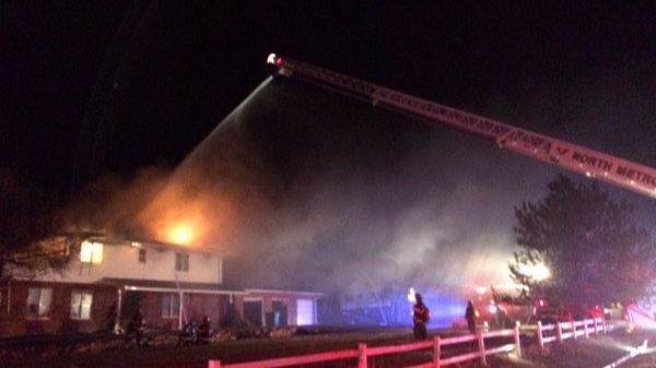 2 injured in Broomfield fire | 9news.com