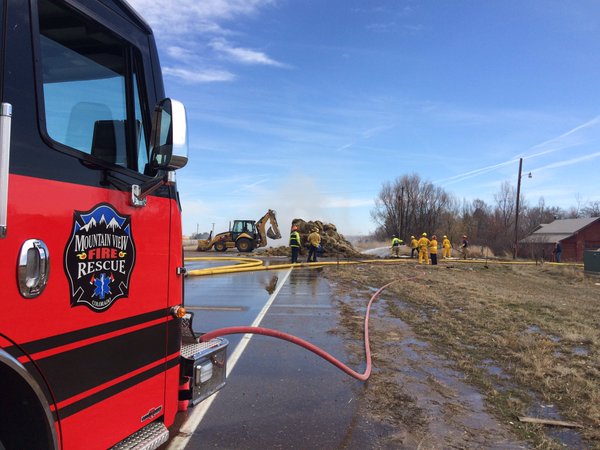 Highway 119 reopens after fire | 9news.com