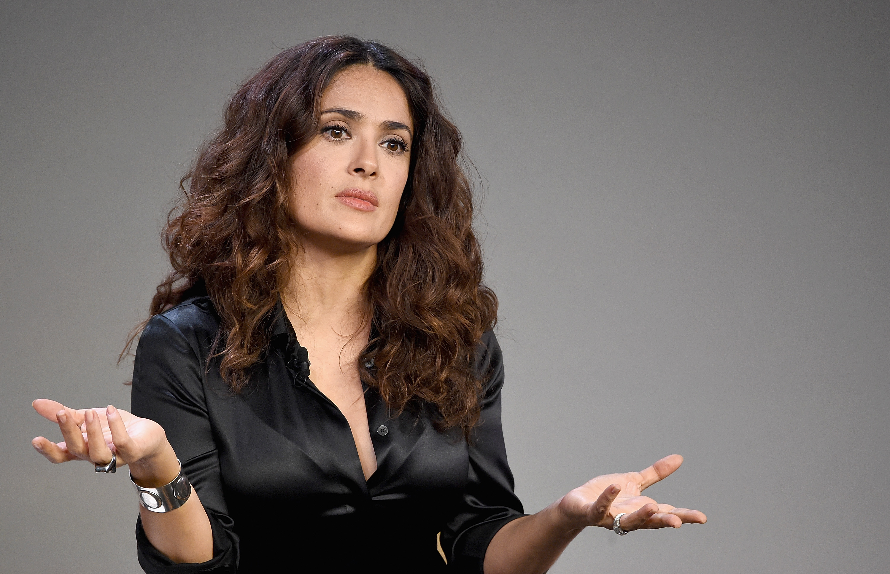 Salma Hayek mourns her dog Mozart after he was shot to death | 9news.com
