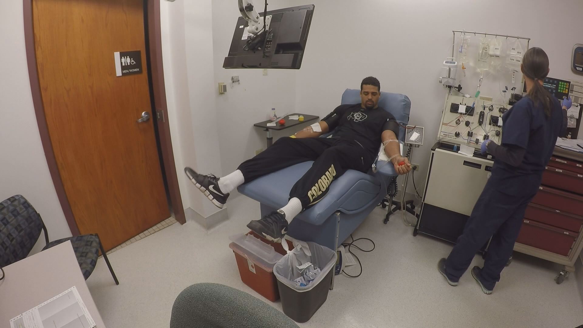 CU star misses practice to save a life | 9news.com