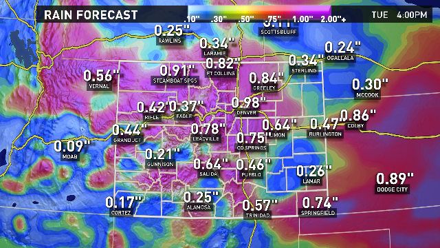 Powerful storm brings rain and snow to Colorado | 9news.com