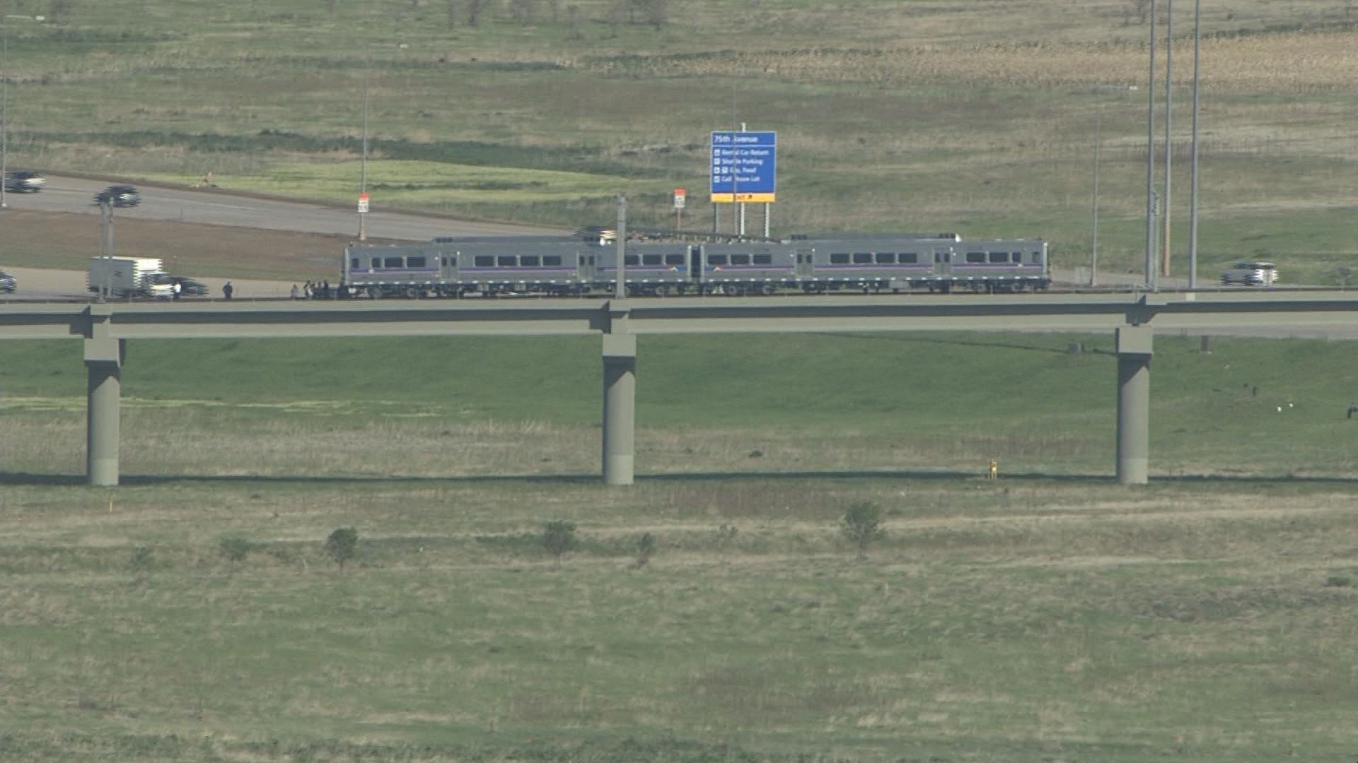 RTD train power outage caused by lightning | 9news.com
