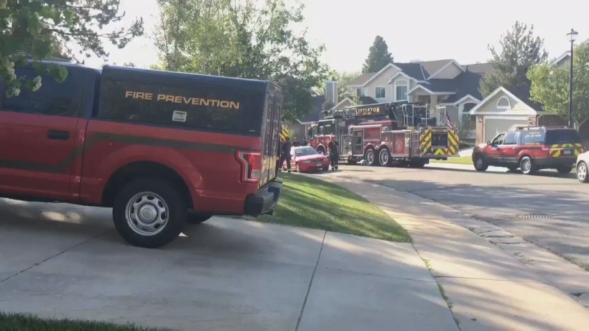 Barbecue explosion causes Highlands Ranch house fire | 9news.com