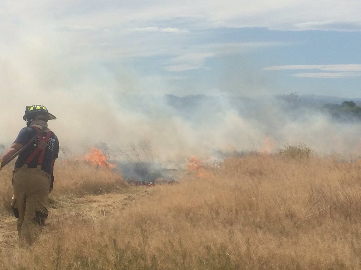 4-acre grass fire caused by man target shooting | 9news.com