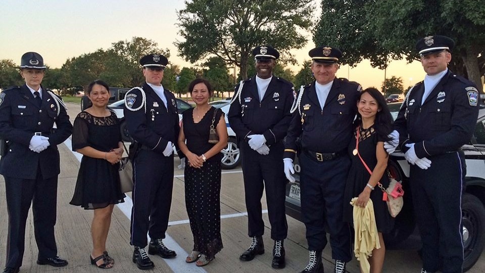 Colorado law enforcement go to Dallas to honor shooting victims | 9news.com