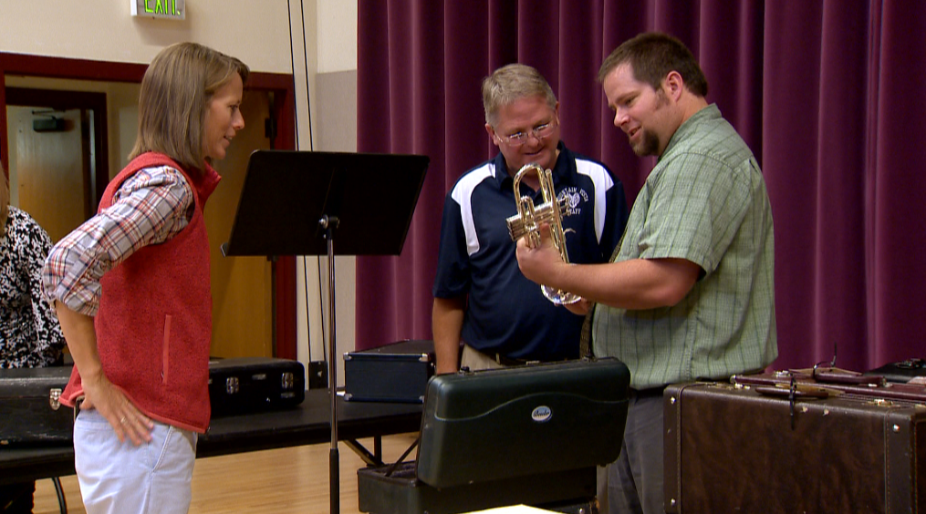 Bringing Music to Life delivers 500 instruments to schools | 9news.com