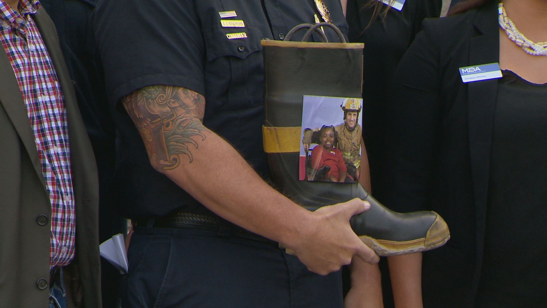 Colorado Firefighters urge community to help 'fill the boot' | 9news.com