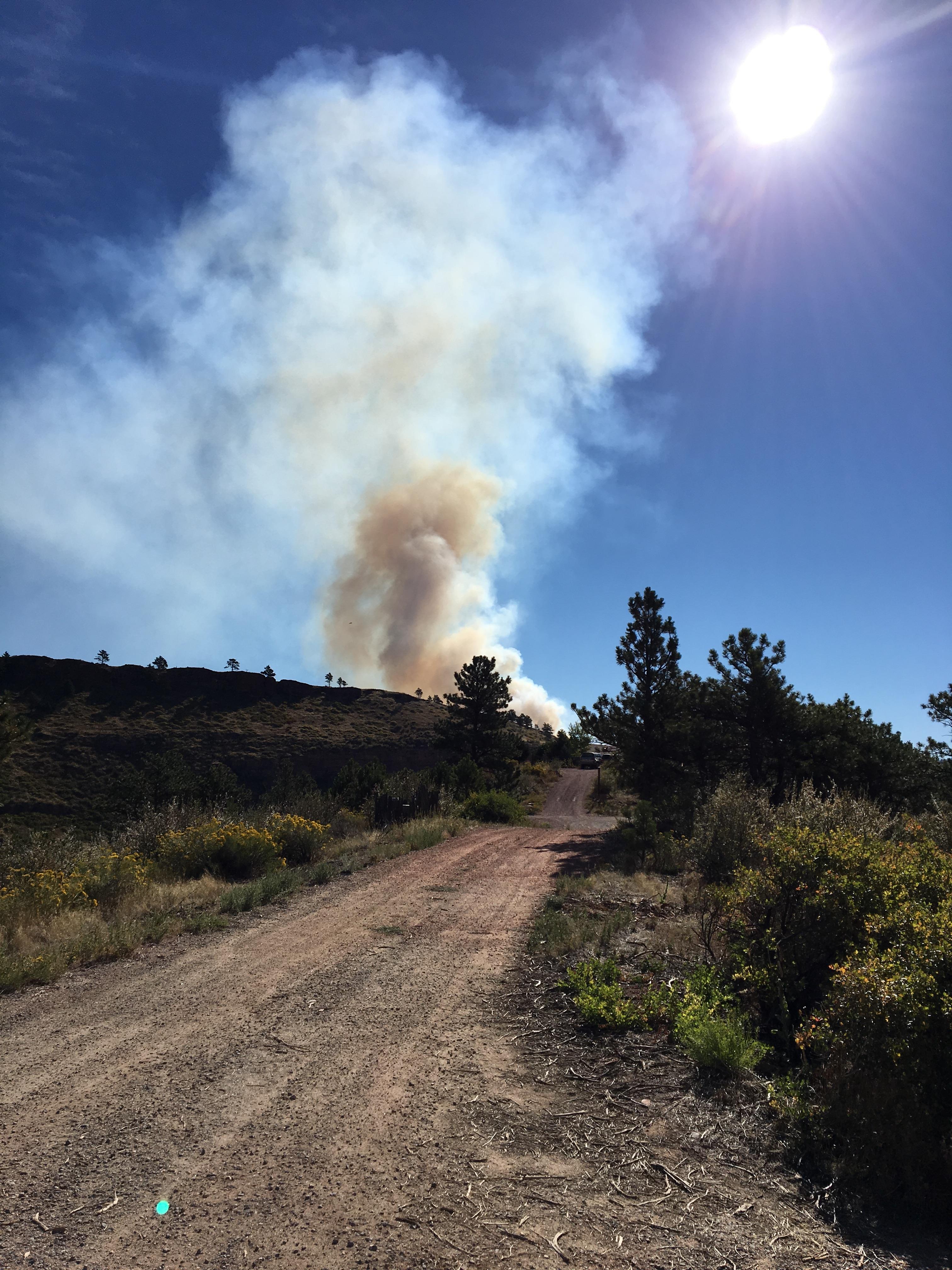 Wildfire near Lyons 100 percent contained | 9news.com