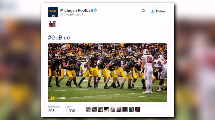 Chatfield football inspired crazy Michigan ‘train' formation | 9news.com