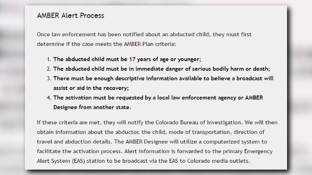 CBI defends choice to use Amber Alert for Puckett without abduction ...