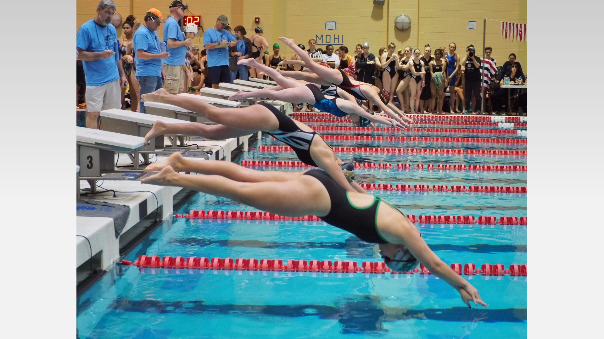 Off the blocks at the Mustang Swim Invitational | 9news.com