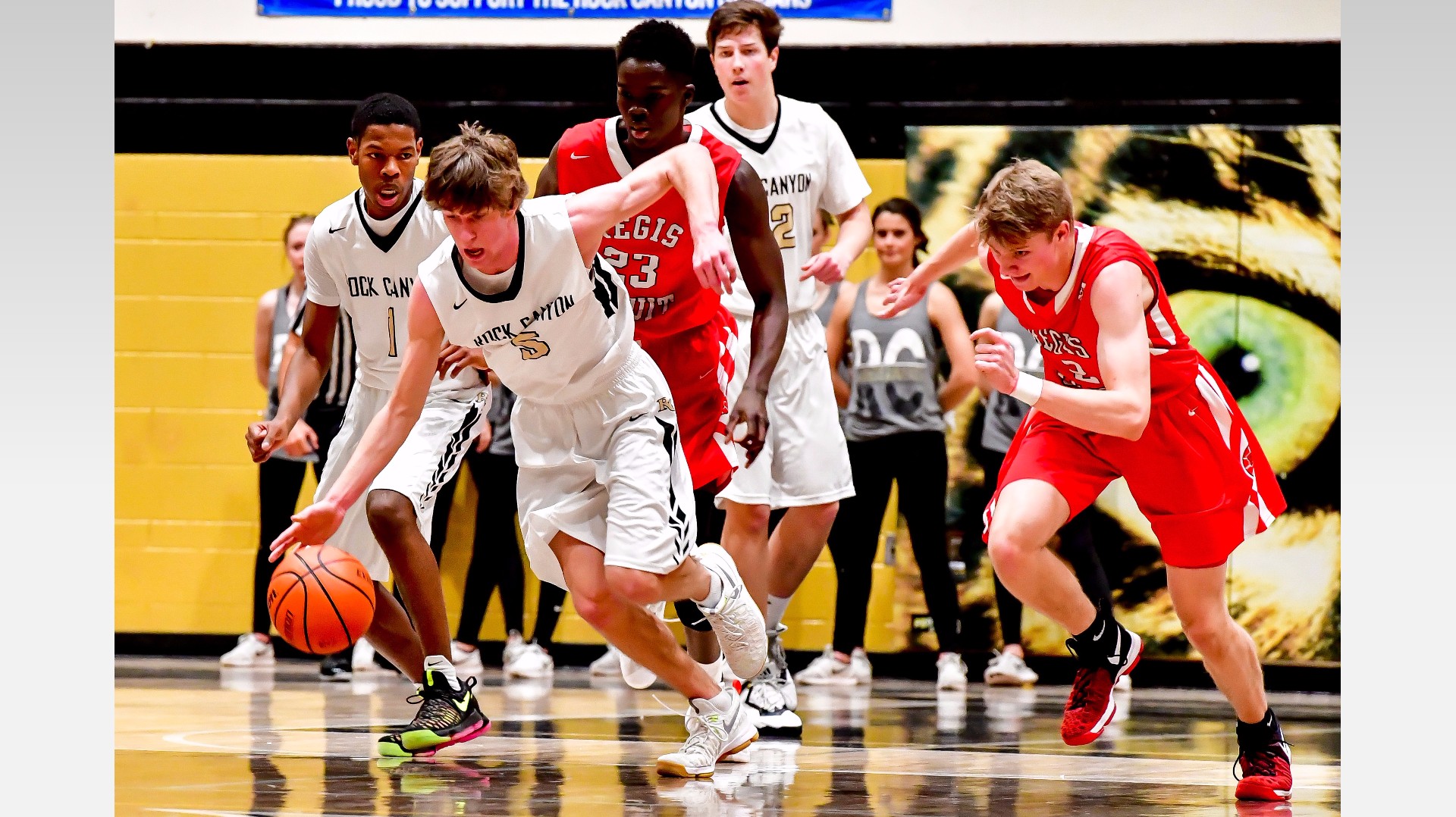 PHOTOS: Regis Jesuit vs Rock Canyon basketball | 9news.com