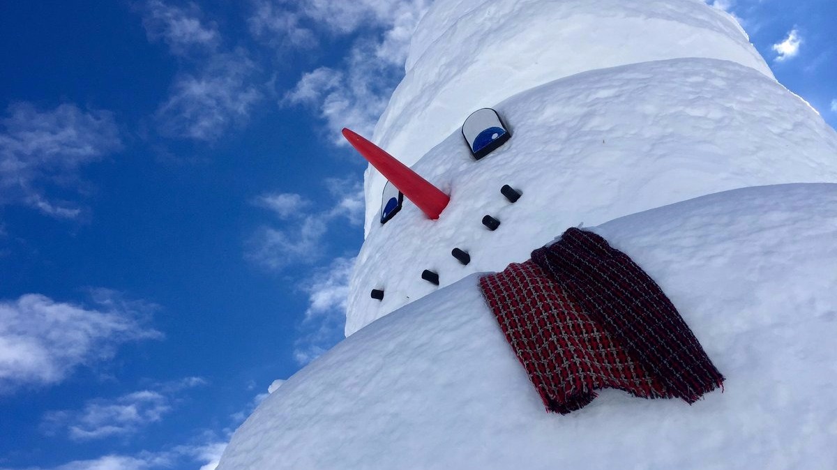 Most Colorado Thing: A guy made a 17-foot-tall snowman in Gunnison ...