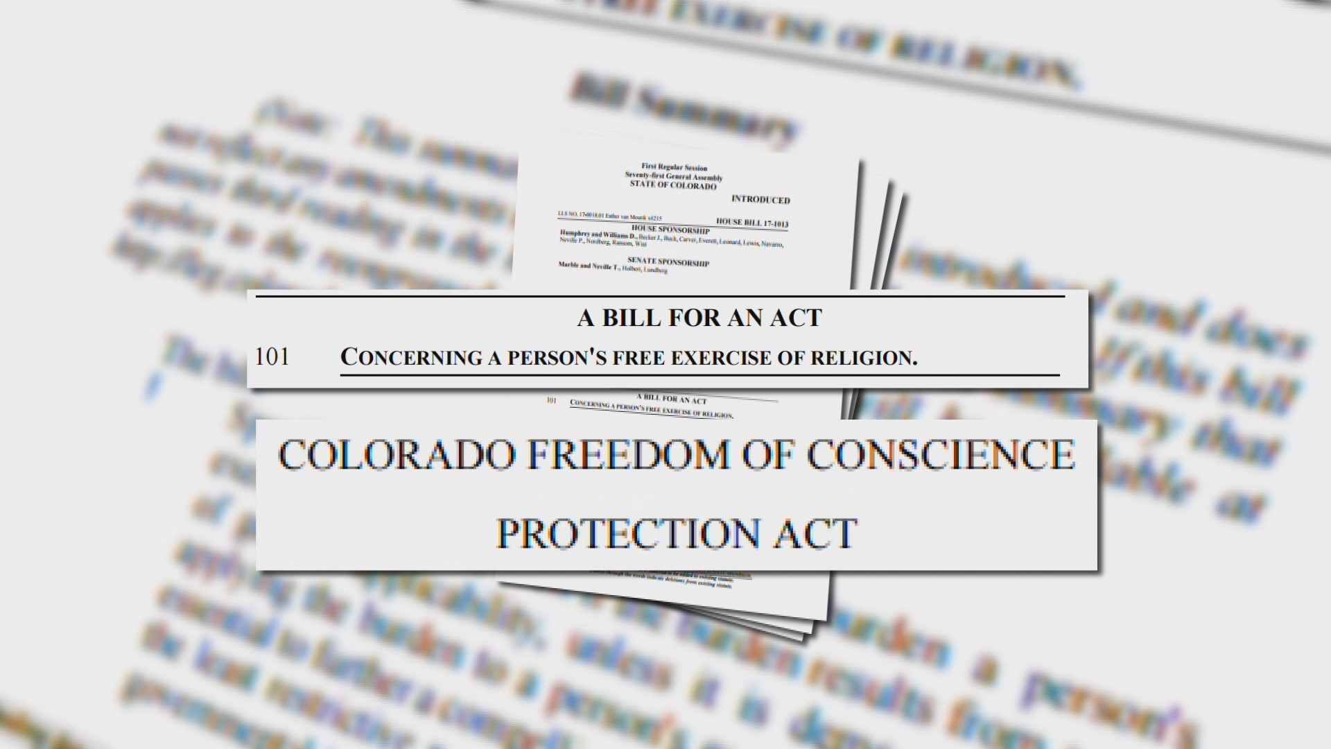 Colorado Republicans push religious freedom bill | 9news.com