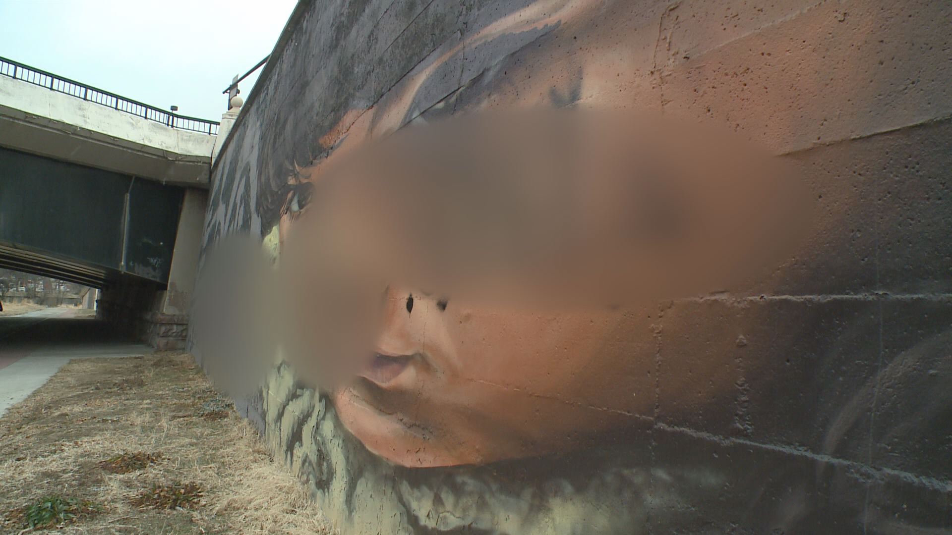 Graffiti just ruined a beautiful mural on Cherry Creek Trail | 9news.com