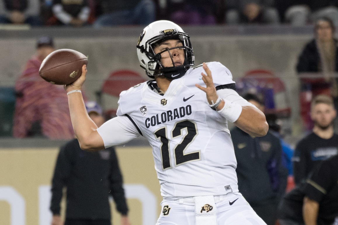 Steven Montez slims down to fill big shoes at quarterback | 9news.com