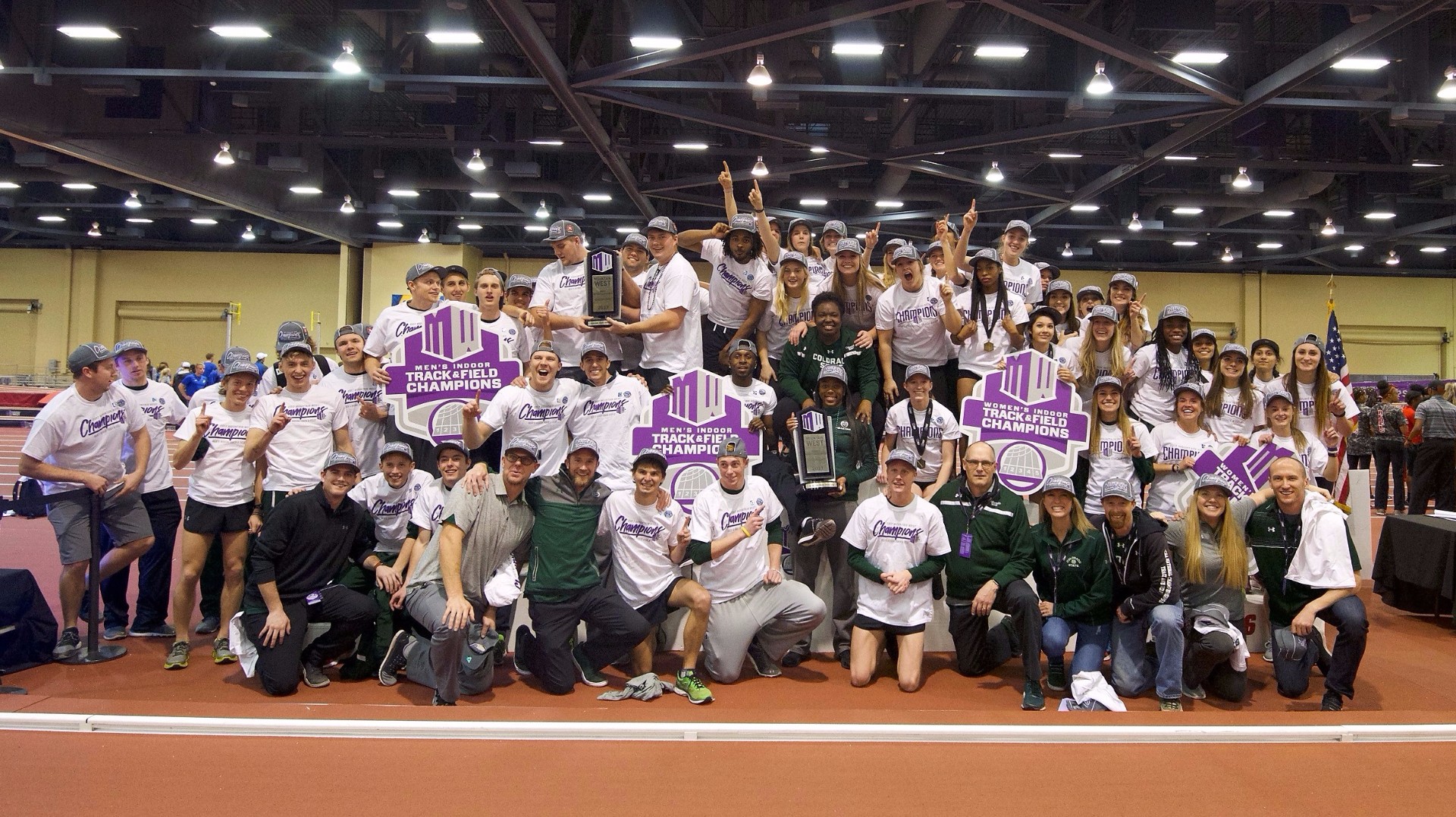 CSU women's and men's indoor track & field teams make history | 9news.com