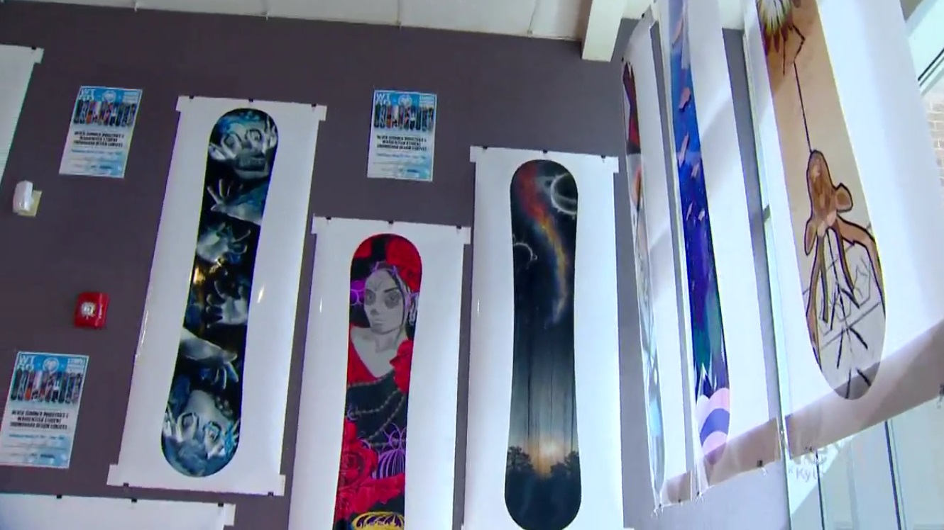 Teenagers compete to put their design on Colorado company's snowboards ...