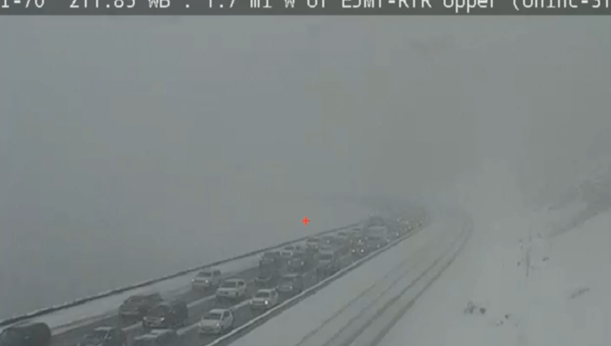 Multiple slide-offs close parts of Interstate 70 | 9news.com