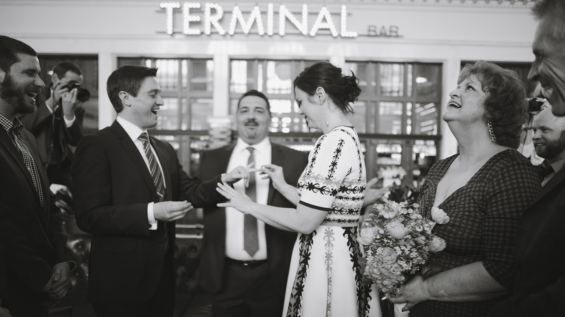 Man shocks girlfriend with surprise proposal, wedding at Denver Union ...