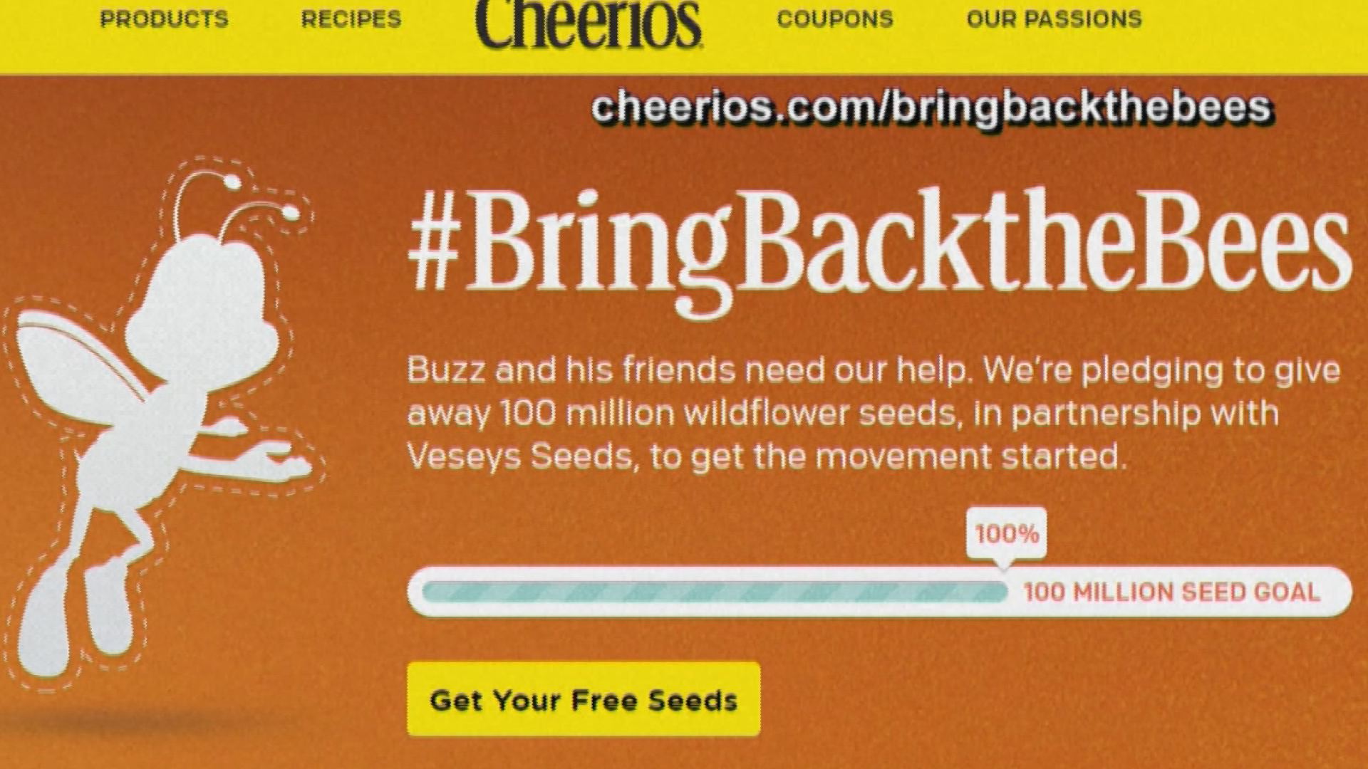 Cheerios plan to help bees in the US may be backfiring | 9news.com
