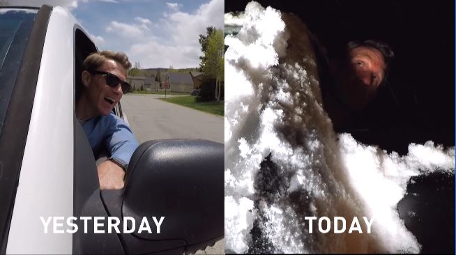 Check out Matt Renoux's wacky weather before and after photos | 9news.com